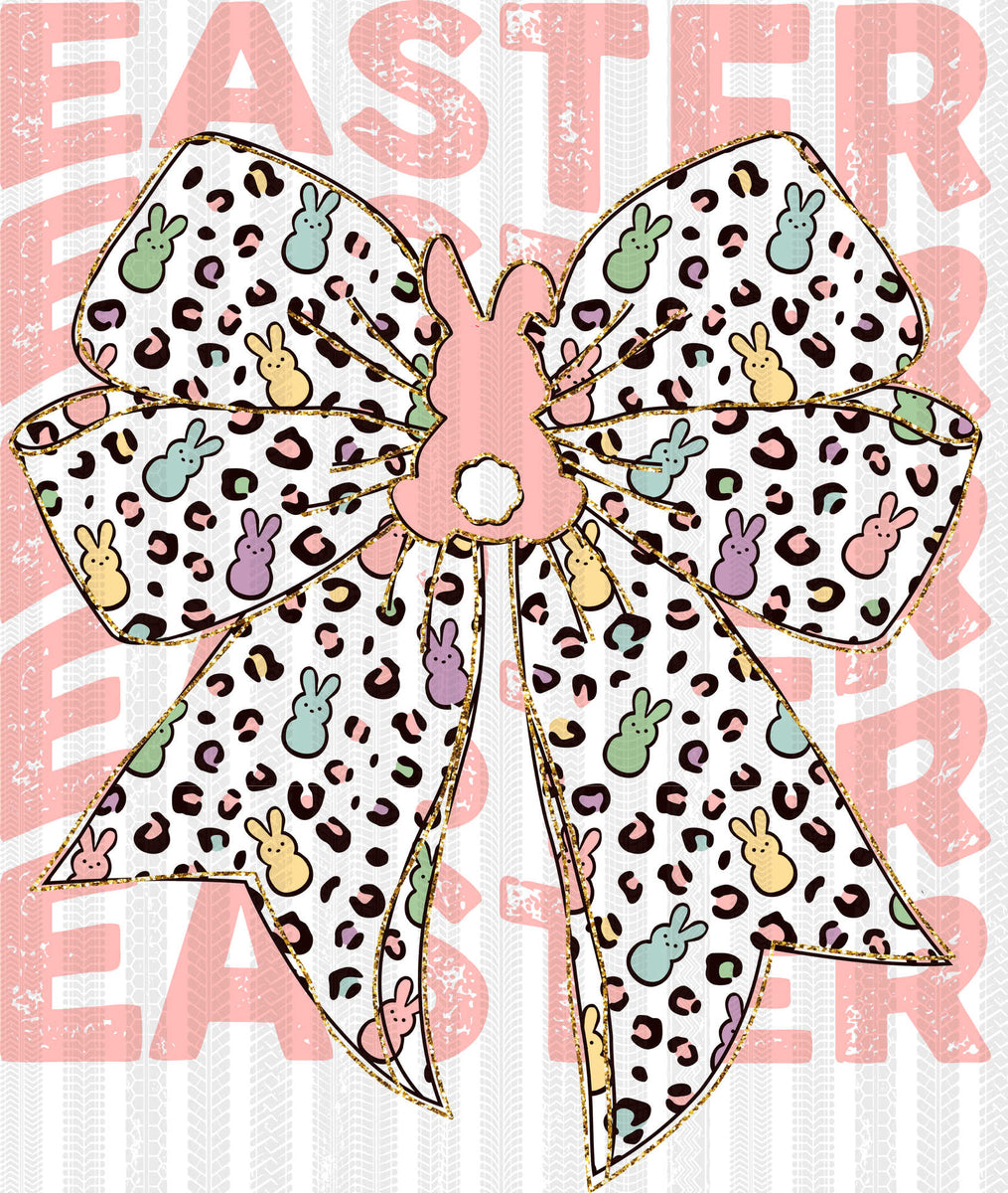 Easter Stacked Bunny Coquette | DTF Ready to Press or Sublimation Tran – CellarDore Designs