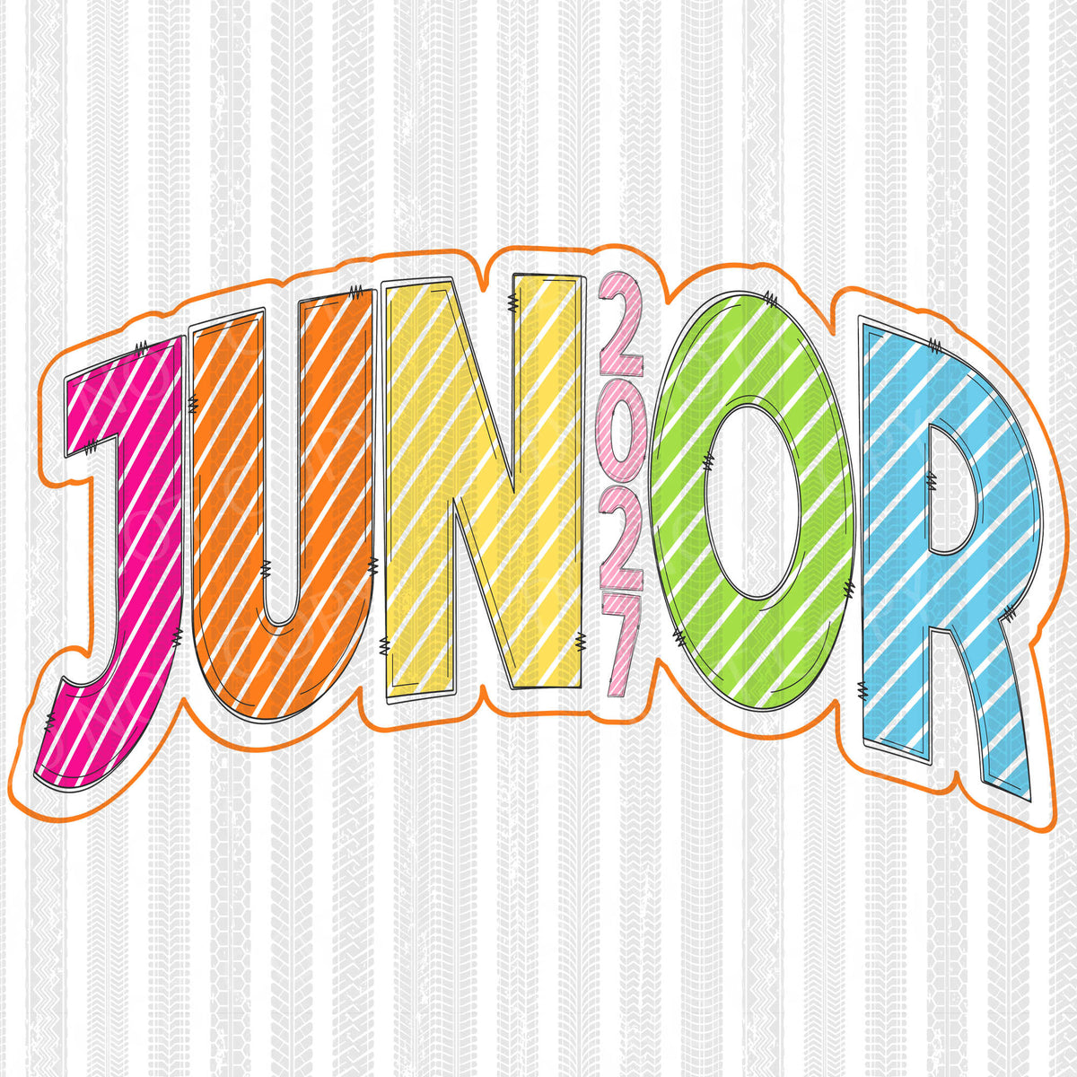 Junior (2027 Grad) | DTF Ready to Press or Sublimation Transfer – CellarDore Designs