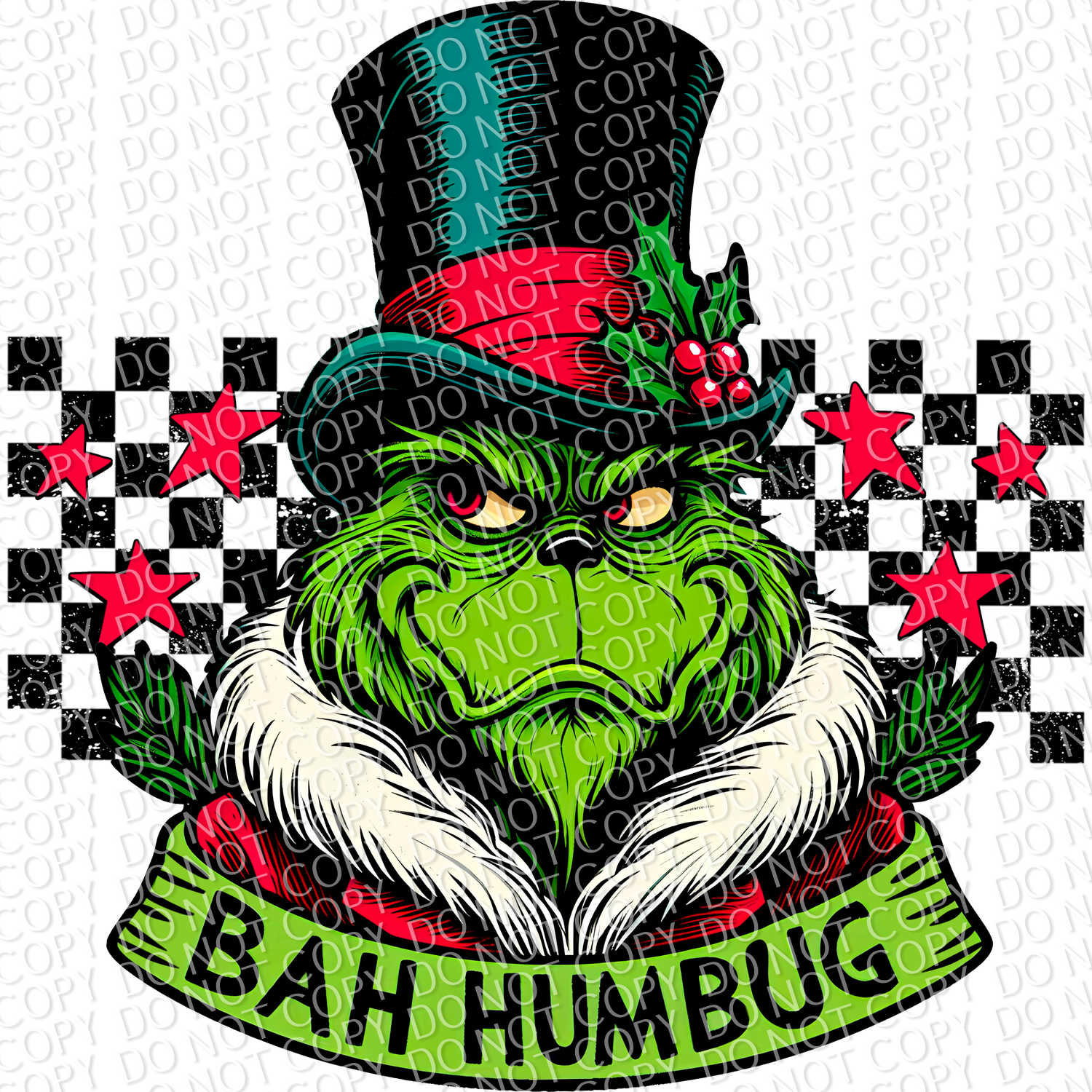 Bah Humbug | DTF Ready to Press or Sublimation Transfer – CellarDore ...