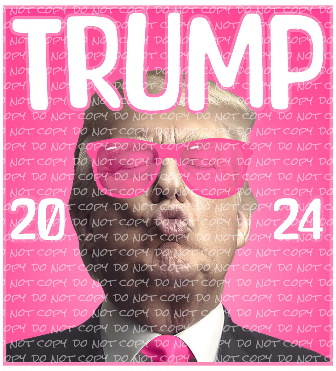 Trump Pink | DTF Ready to Press or Sublimation Transfer – CellarDore ...