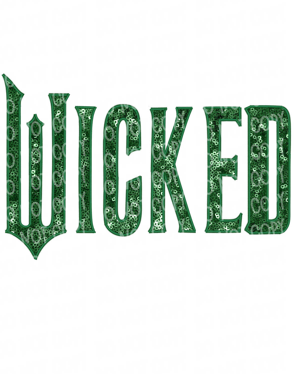 Green Wicked | DTF Ready to Press or Sublimation Transfer – CellarDore ...